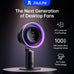 JISULIFE Table Fan Pro 3 Rechargeable 100 Speeds Strong Wind 10000mAh ...